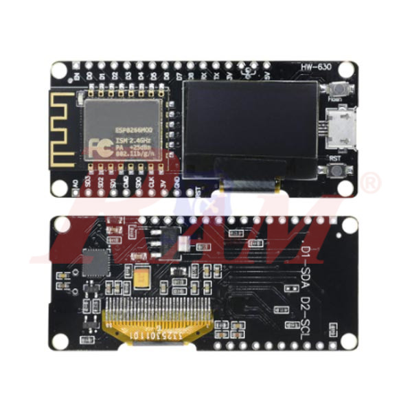 Nodemcu With 0 96 Oled Based On Esp8266 Ram Electronics Website